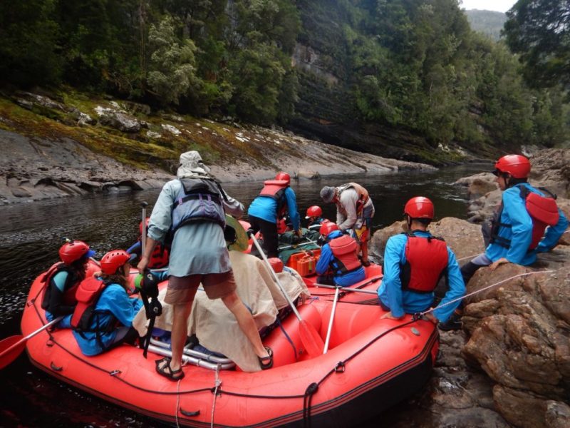 Rafting the Franklin River with Water by Nature Tasmania